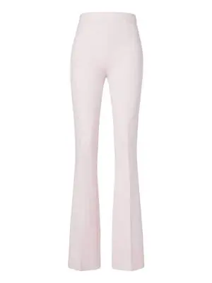 Safiyaa Alexa High-rise Crêpe Flared Pants - Pink