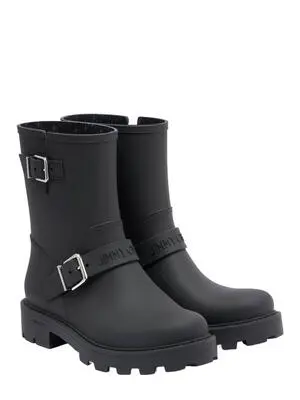 JIMMY CHOO Biker Ankle Boots - Black