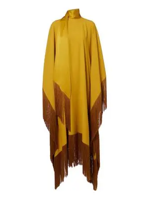 TALLER MARMO Mrs. Ross Fringed Kaftan - Yellow