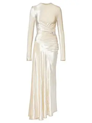 Rabanne Gathered Gown - Beige