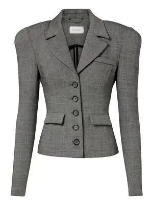 Magda Butrym Wool-blend Blazer - Grey