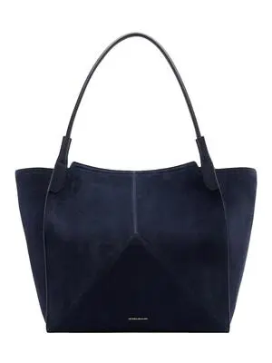 Victoria Beckham Suede Tote Bag - Blue