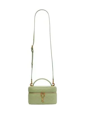 Saint Laurent Gaby Leather Shoulder Bag - Green
