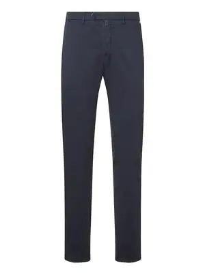 Kiton Cotton-blend Chinos - Blue