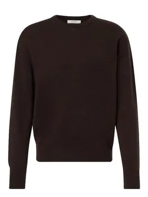 LEMAIRE Cashmere And Wool Sweater - Brown