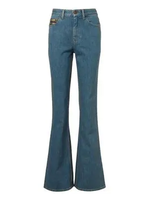Burberry Flared Jeans - Blue