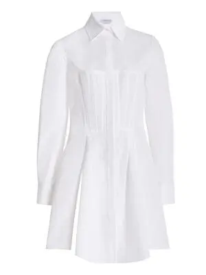 Gabriela Hearst Garcia Top In Sea Island Cotton Poplin - White