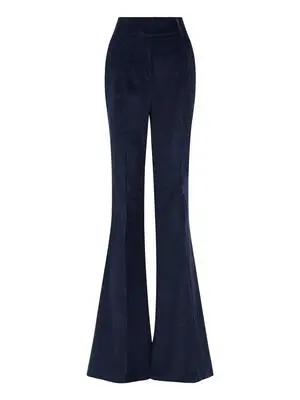 GABRIELA HEARST Ianthe Flare Pant In Sea Island Cotton Corduroy