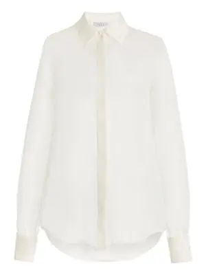 GABRIELA HEARST Horus Silk Organza Shirt