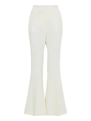 Gabriela Hearst Marsh Flare Cropped Pant Ivory