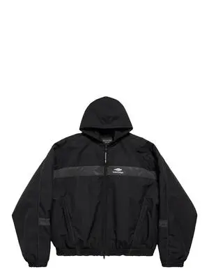 Balenciaga 3b Sports Icon Ski Tracksuit Parka - Black