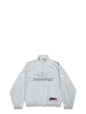 Balenciaga 3b Football Tracksuit Jacket - Grey