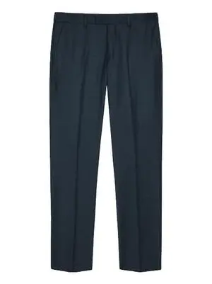 Paul Smith Slim-fit Wool-cashmere Flannel Trousers - Blue
