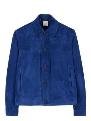 Paul Smith Suede Jacket - Blue