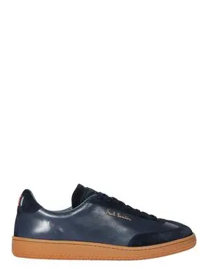 Paul Smith Leather 'como' Trainers - Blue