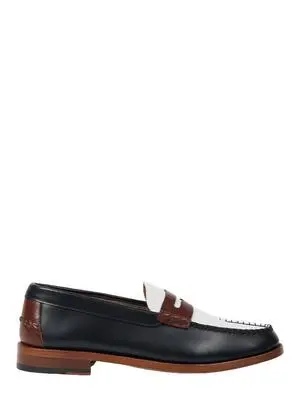 Paul Smith Leather Lido Loafers - Blue