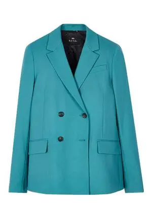 Paul Smith Double-breasted Blazer - Green