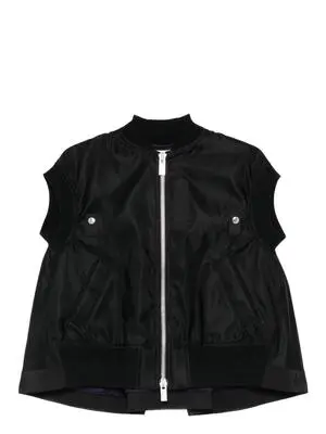 Sacai Nylon Vest - Black