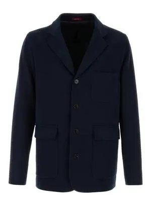 Gucci Cotton Single-breasted Jacket - Blue