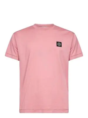 Stone Island Cotton T-shirt - Pink