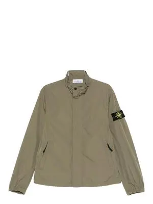 Stone Island Zipped Blouson Jacket - Green