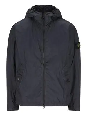 Stone Island Nylon Blouson Jacket - Blue