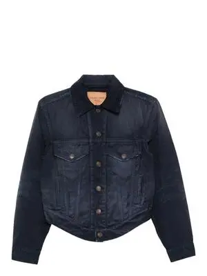 Balenciaga Denim Cotton Jacket - Blue