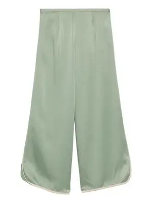 FORTE_FORTE Cropped Trousers - Green