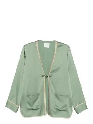 FORTE_FORTE Kimono Jacket - Green