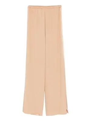 FORTE_FORTE Elasticated Waist Trousers - Beige