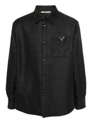 Valentino Garavani Jacket With Logo - Black