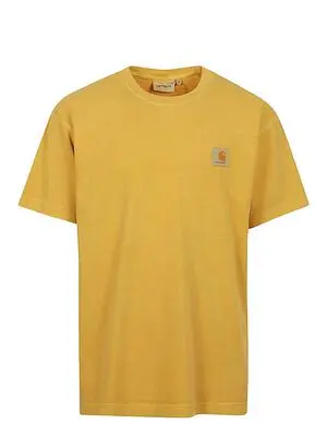 Carhartt Work In Progress S/s Vista Cotton T-shirt - Yellow