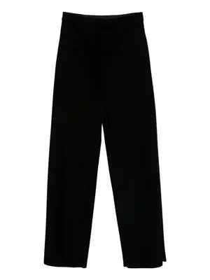 Sportmax Velvet Trousers - Black