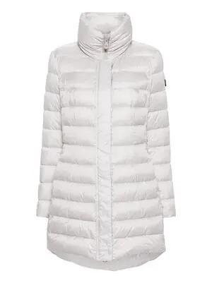 Peuterey Nylon Midi Down Jacket - Grey