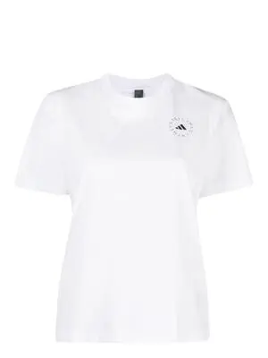 Adidas By Stella McCartney Logo Sporty T-shirt - White