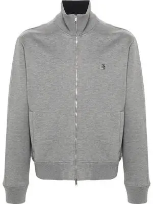 Givenchy Logo Zipped Track Suit - Grey