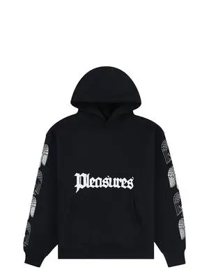 PLEASURES Angel Demon Hoodie - Black