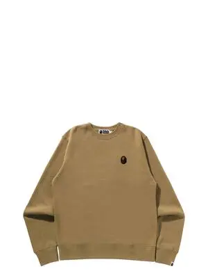 A BATHING APE Crewneck Sweatshirt - Tan
