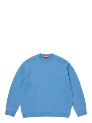 Supreme Angora Script Sweater - Blue