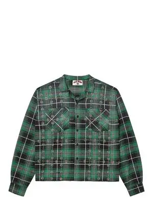 VALE FOREVER Grinch Gems Flannel - Green