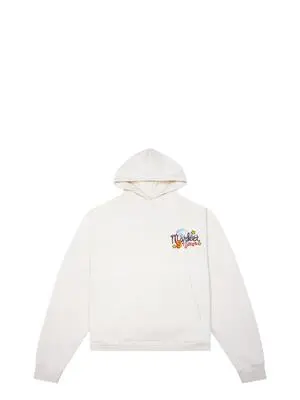 MARKET Desert League Unbleached Cotton Hoodie - Cream