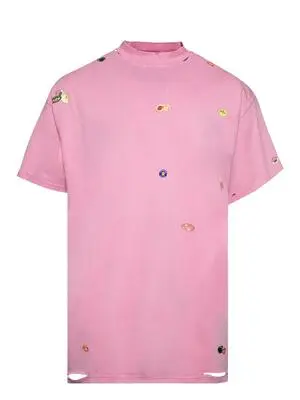 Balenciaga Oversized T-shirt - Pink