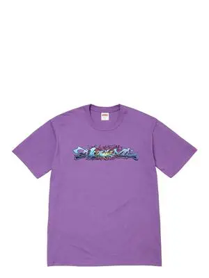 Supreme Tag Tee - Purple