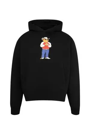 MARKET Hee-haw Bear Hoodie - Black