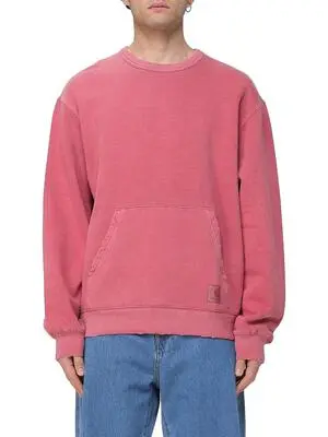 Carhartt Work In Progress Crewneck Sweatshirt With Pocket Detail - Red