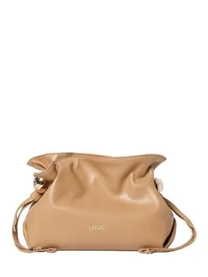 Liu Jo Crossbody Bag With Tone Hardware - Camel