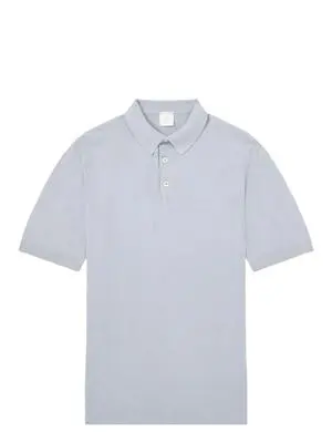 Eleventy Cotton Polo Shirt - Blue