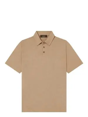 SLOWEAR Organic Cotton Polo Shirt - Brown