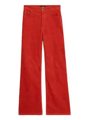 Zadig&Voltaire Evy Straight-leg Corduroy Jeans - Spice