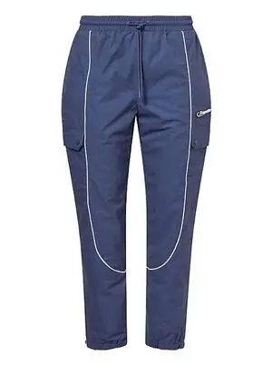 Trapstar Hyperdrive Tapered-leg Shell Jogging Bottoms - Navy